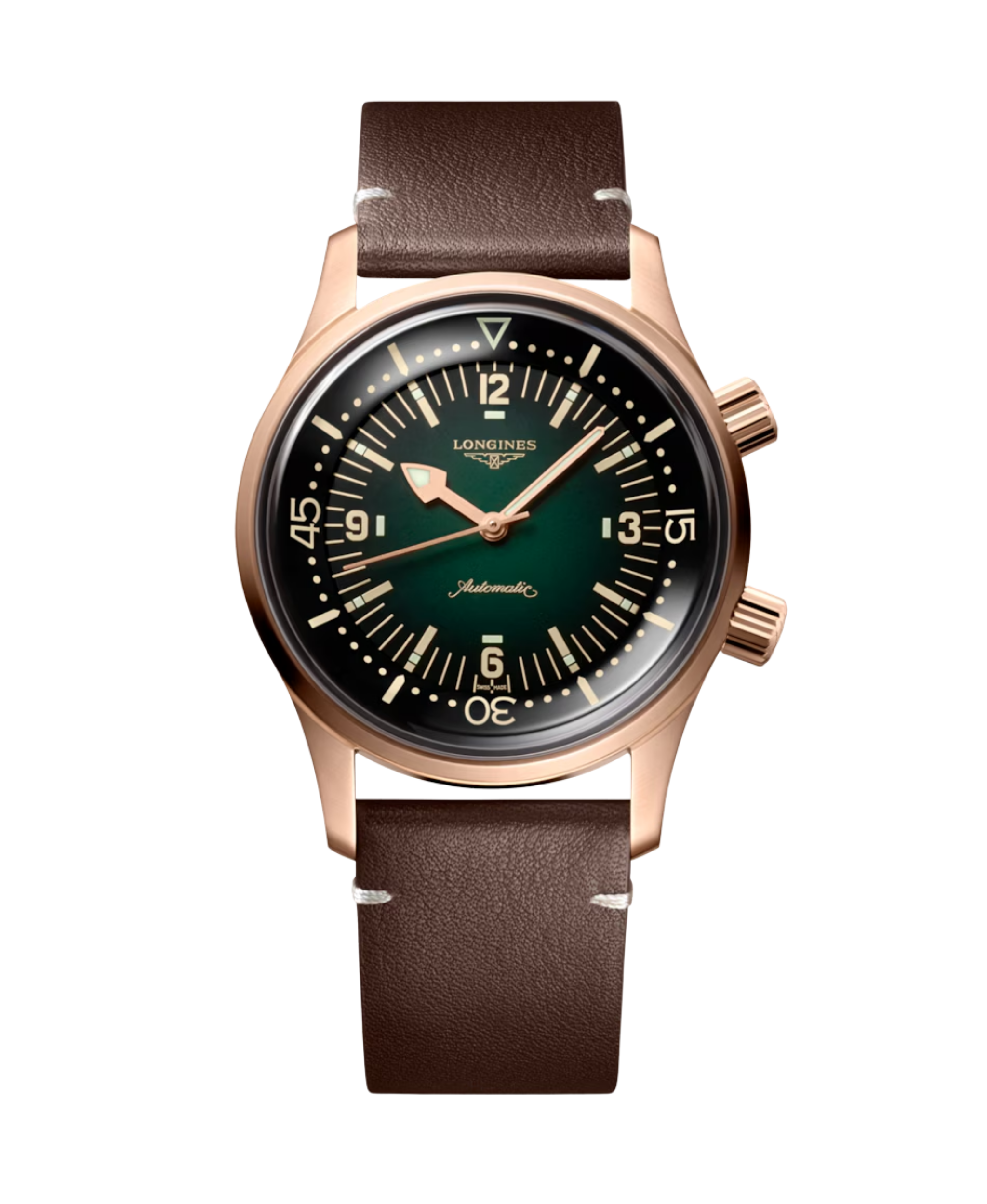 Longines Heritage Legend Diver Bronze 42 mm | L37741502 – Joyería Calvo